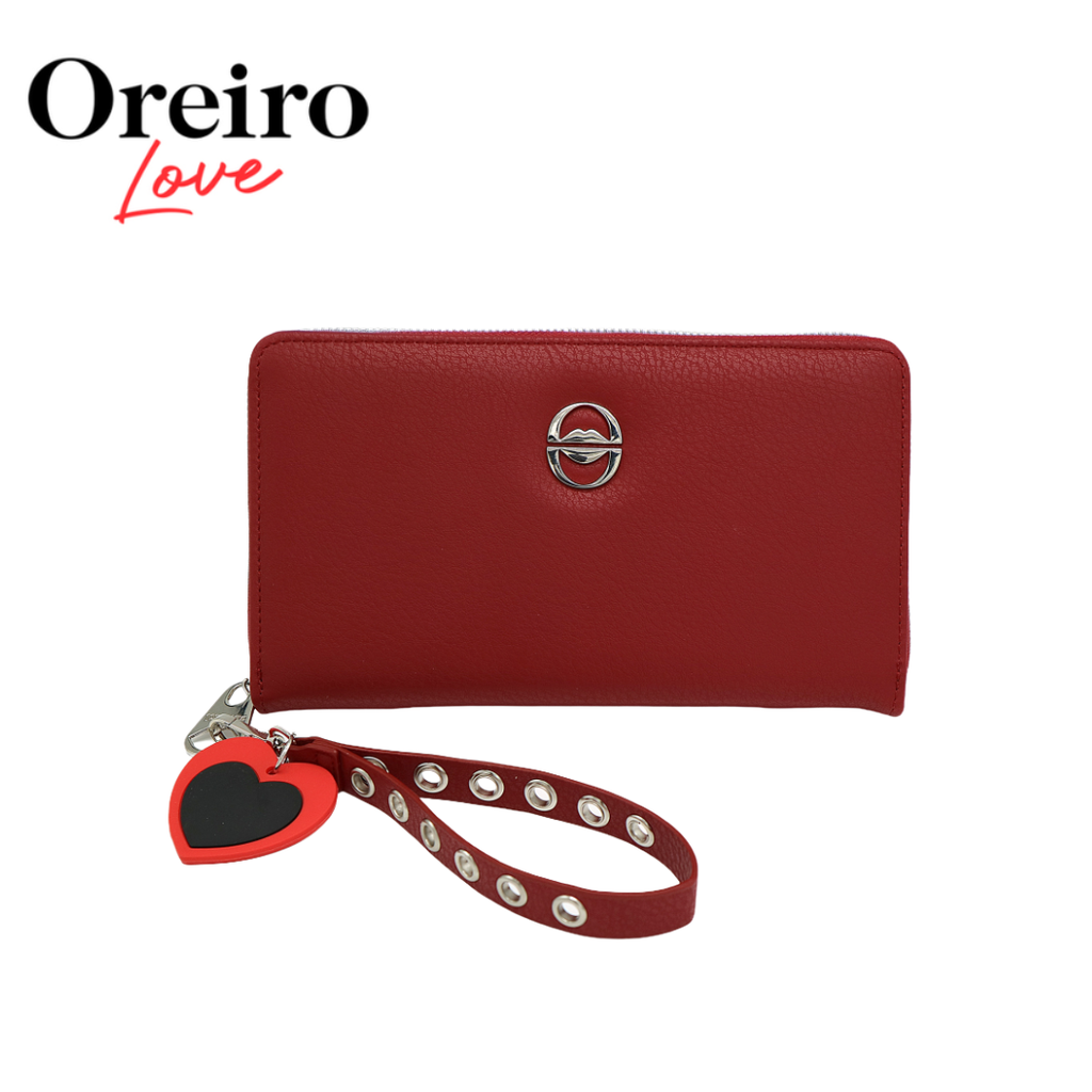 BILLETERA XL CON LLAVERO OREIRO LOVE | ModaShop